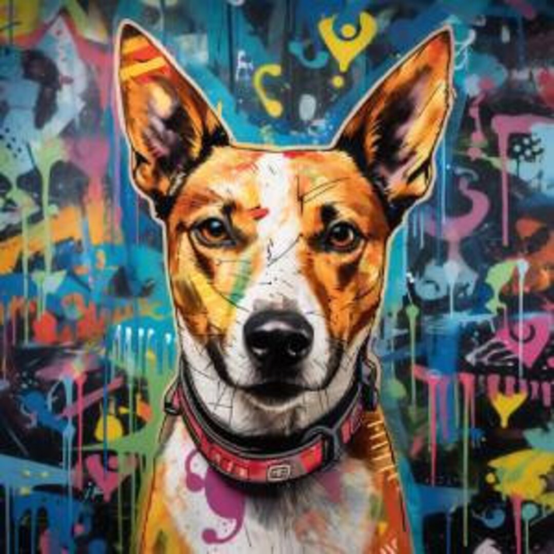 Basenji Wall Art - Etsy
