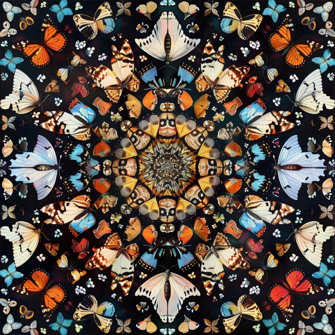 Butterfly Pattern Printable Digital Download - Etsy