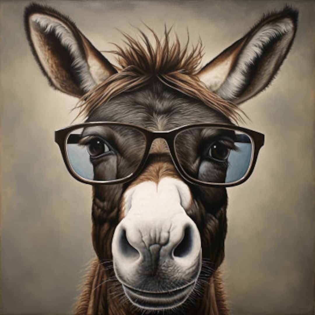 Donkey Digital Download Printable Wall Art - Etsy