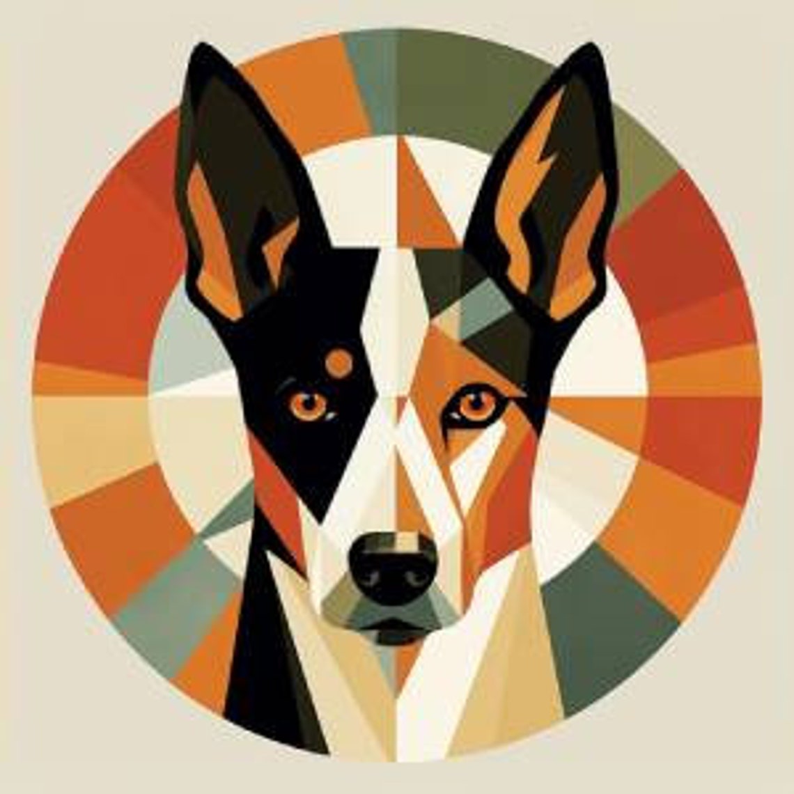 Basenji Wall Art Digital Download Printable Art - Etsy
