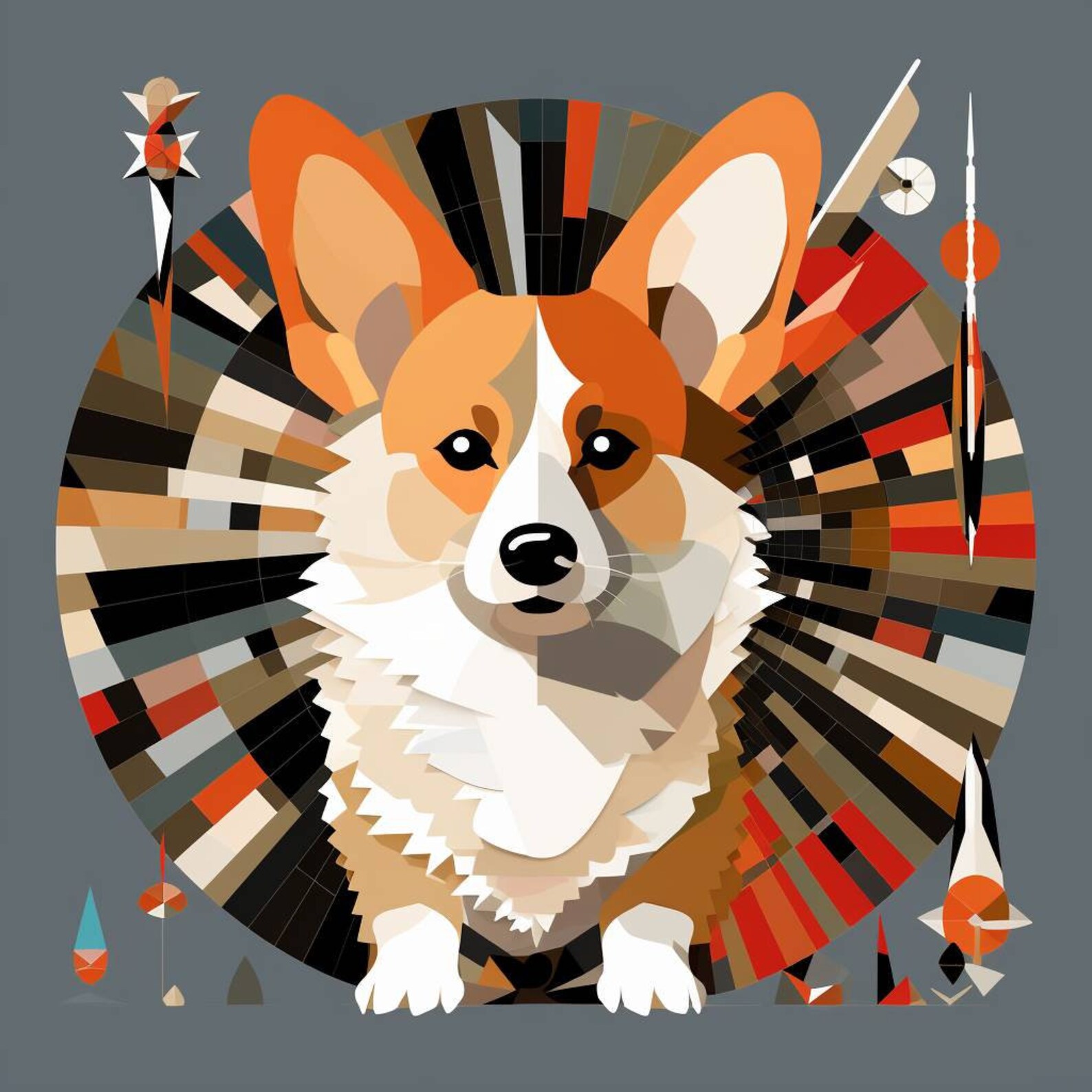 Corgi Digital Download Printable Art - Etsy