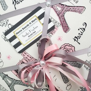 Large Paris Themed Fabric Memo / Photo / Vision Board - Etsy