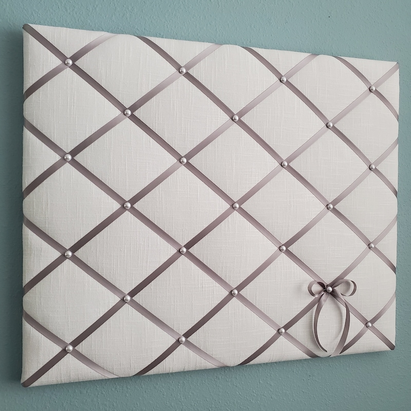 Linen Pin Board - Etsy