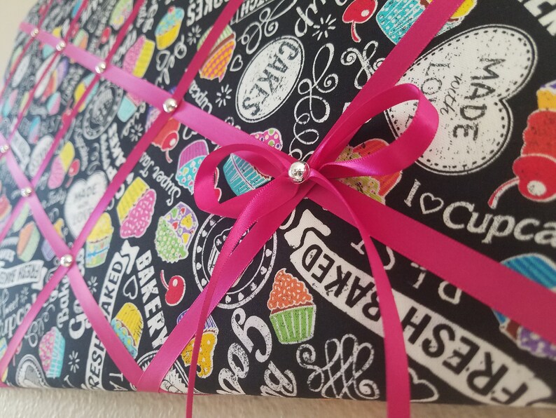 Baking Themed Fabric Memo / Photo / Vision Board - Etsy