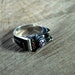 Futuristic Ring Post Apocalyptic Ring Sterling Silver - Etsy