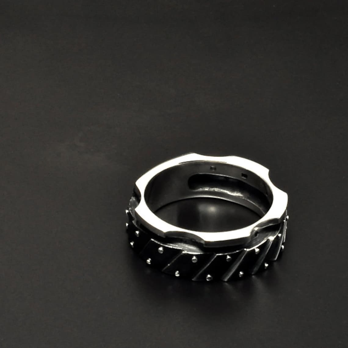 Unique Sterling Silver 925 Ring Band - Etsy