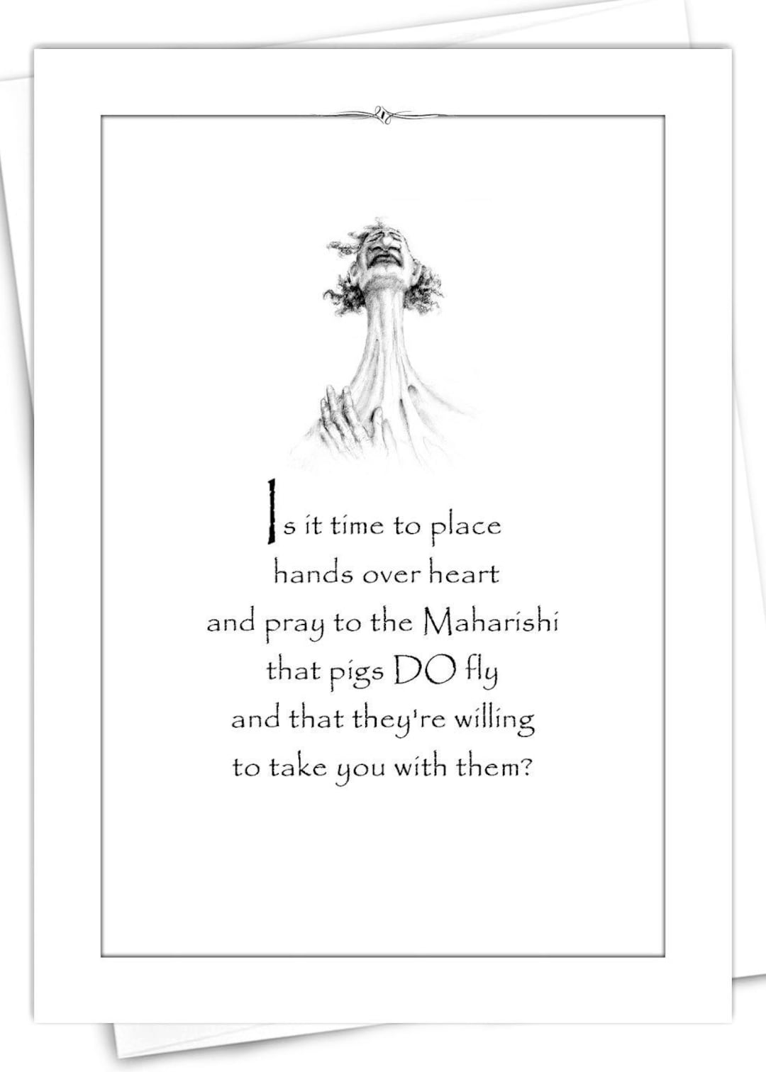 Prayer Card, Empowering Card, Funny Card, Art Card, Blank Card ...