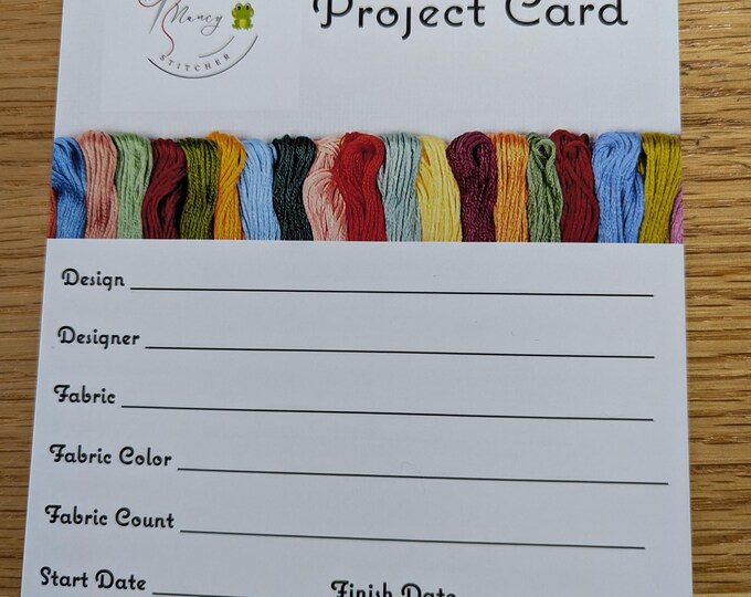 Project Cards (20) - Etsy