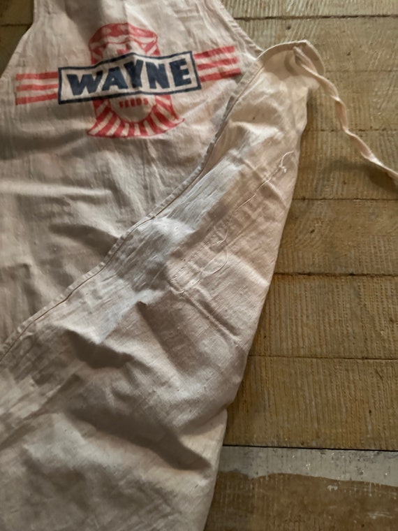 Vintage Wayne Feeds Advertising Cooking Apron Tie Bac… - Gem