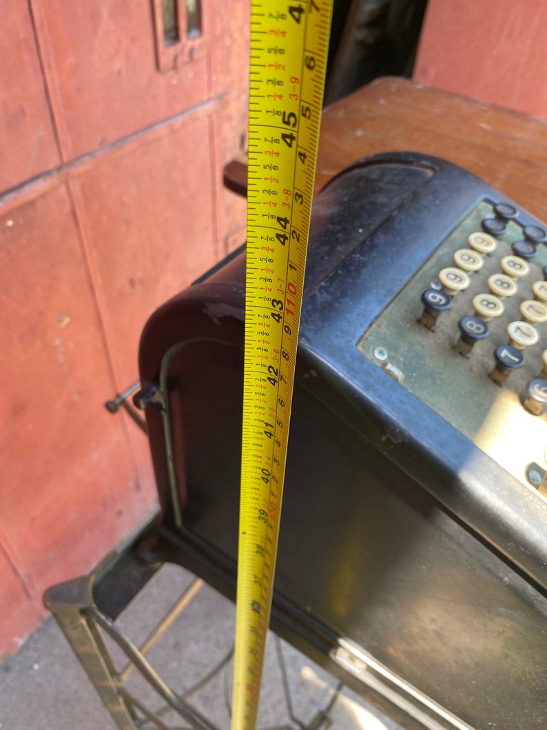 1900s Burrow Steampunk Industrial Toledo Adding Machine Stand | Etsy