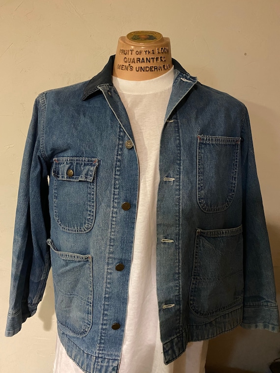 Men's denim chore jacket - Gem