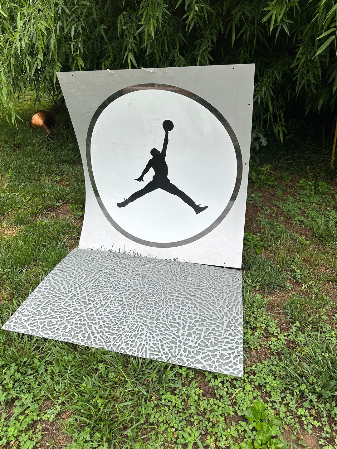 VTG 2000s Air Jordan Store Shelf Display Sign Footlocker Jumpman Nike ...