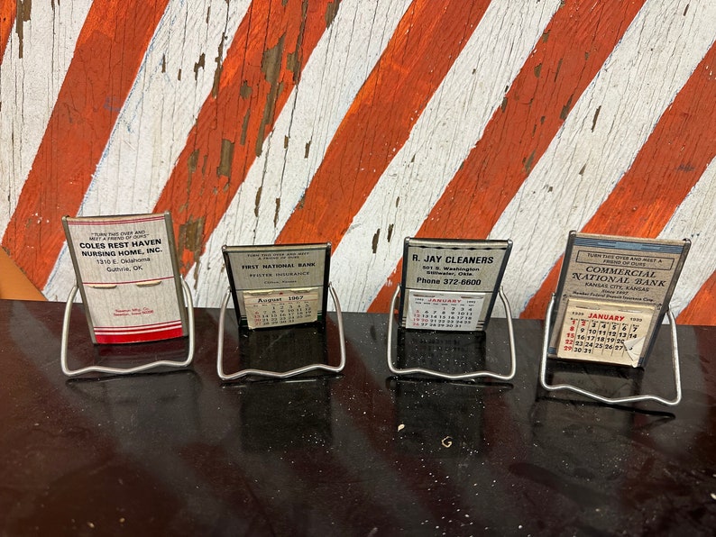 1950s Antique Calendar Advertisement MIRRORS Table Clothing - Etsy