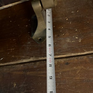 1890s Swing Out Industrial Brass Drafting Table Ledger Shelf Arm Office ...