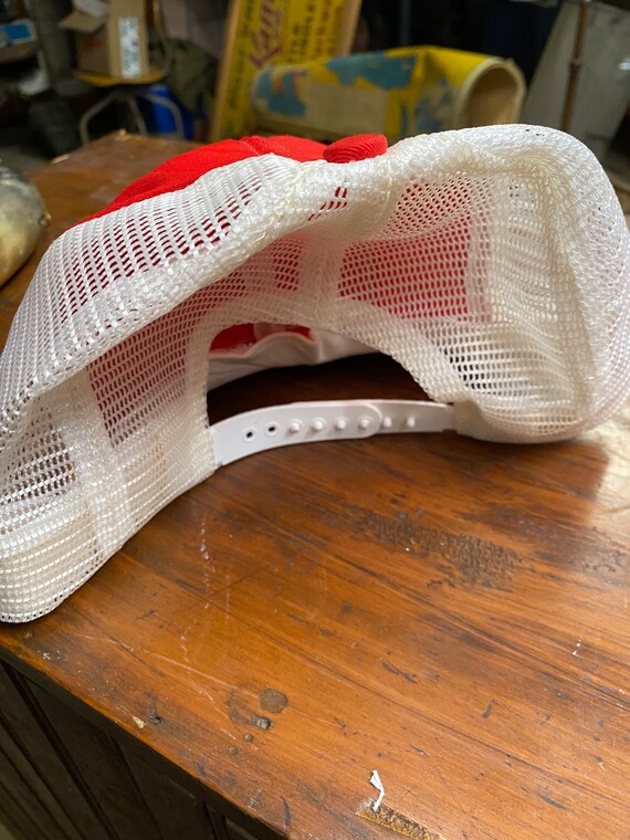 Vintage 1990s Bud Light Budweiser Beer Snapback Red A… - Gem