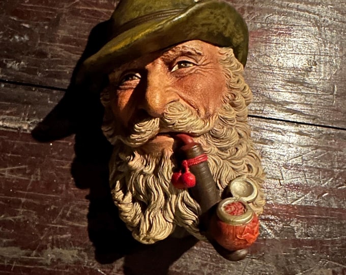 BOSSONS Chalkware Head Made in England German Art Bar Beer Advertising ...