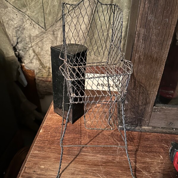 Victorian Wire Chair - Etsy
