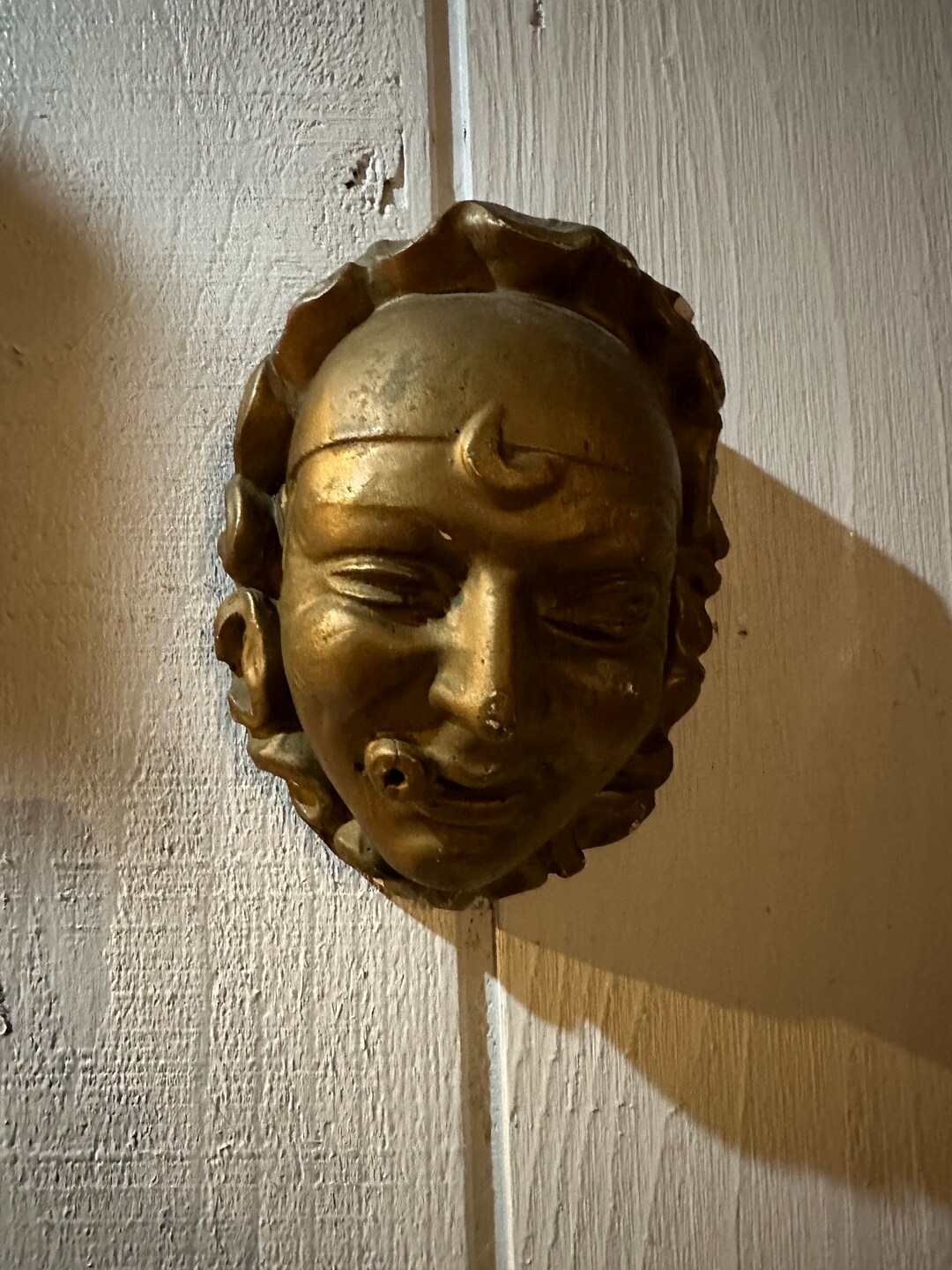 Antique 1800s Moon Face General Store String Holder Dispenser Cigar ...