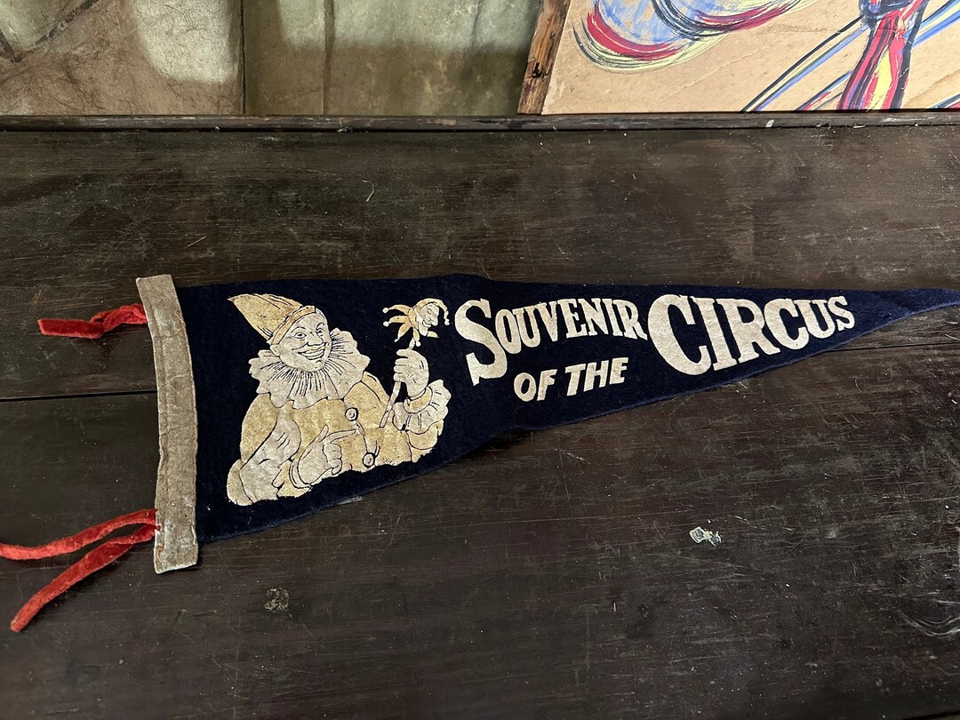 Rare~1940s Clown Circus Creepy Oddity Amusement Park Barnum Bailey ...