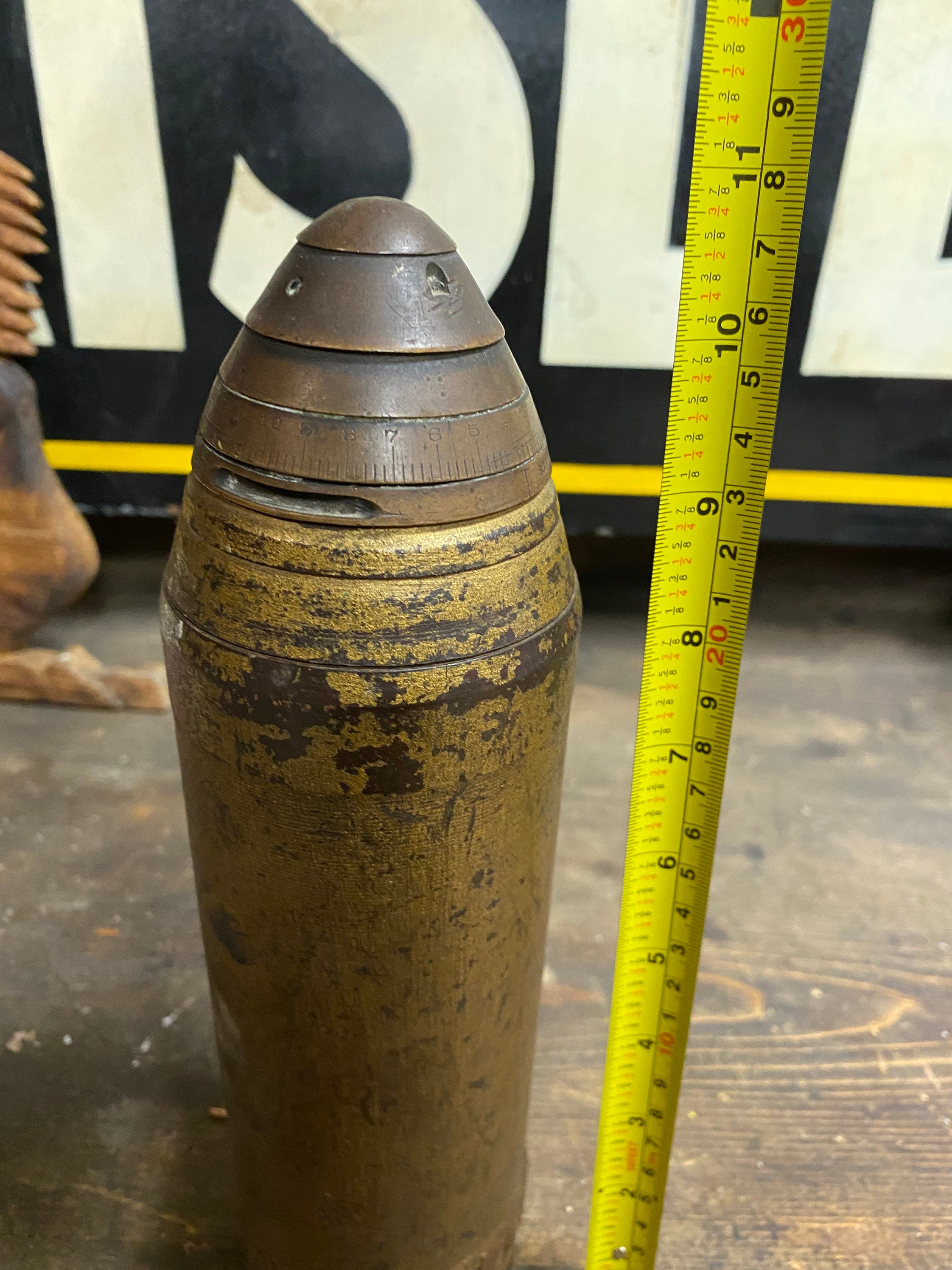 Scovill Model 1907 M WWI artillery Shell fuze timer Military Mortar ...