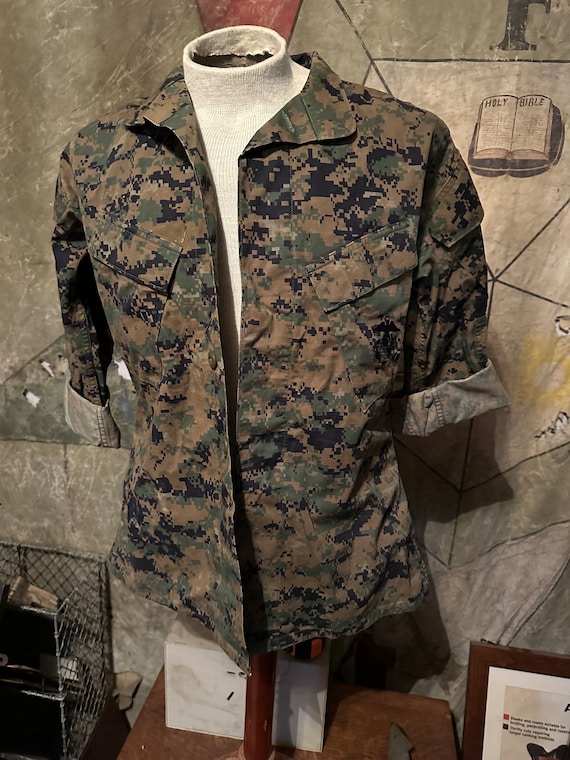 Vintage military fall camo - Gem