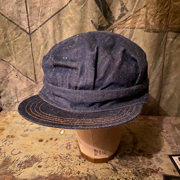 Denim Engineer Hat - Etsy