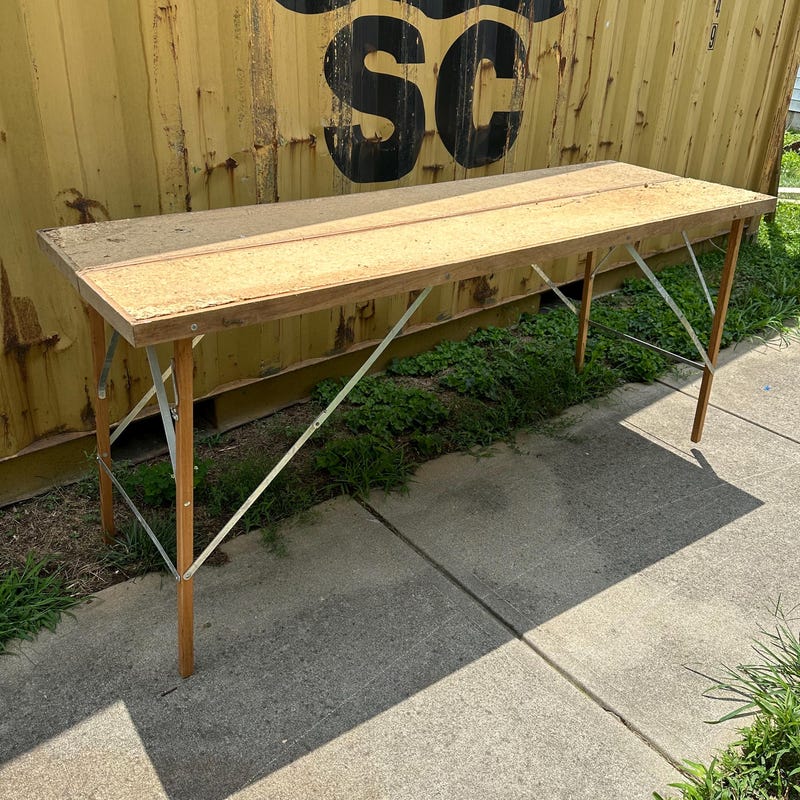Vintage Wallpaper Table - Etsy
