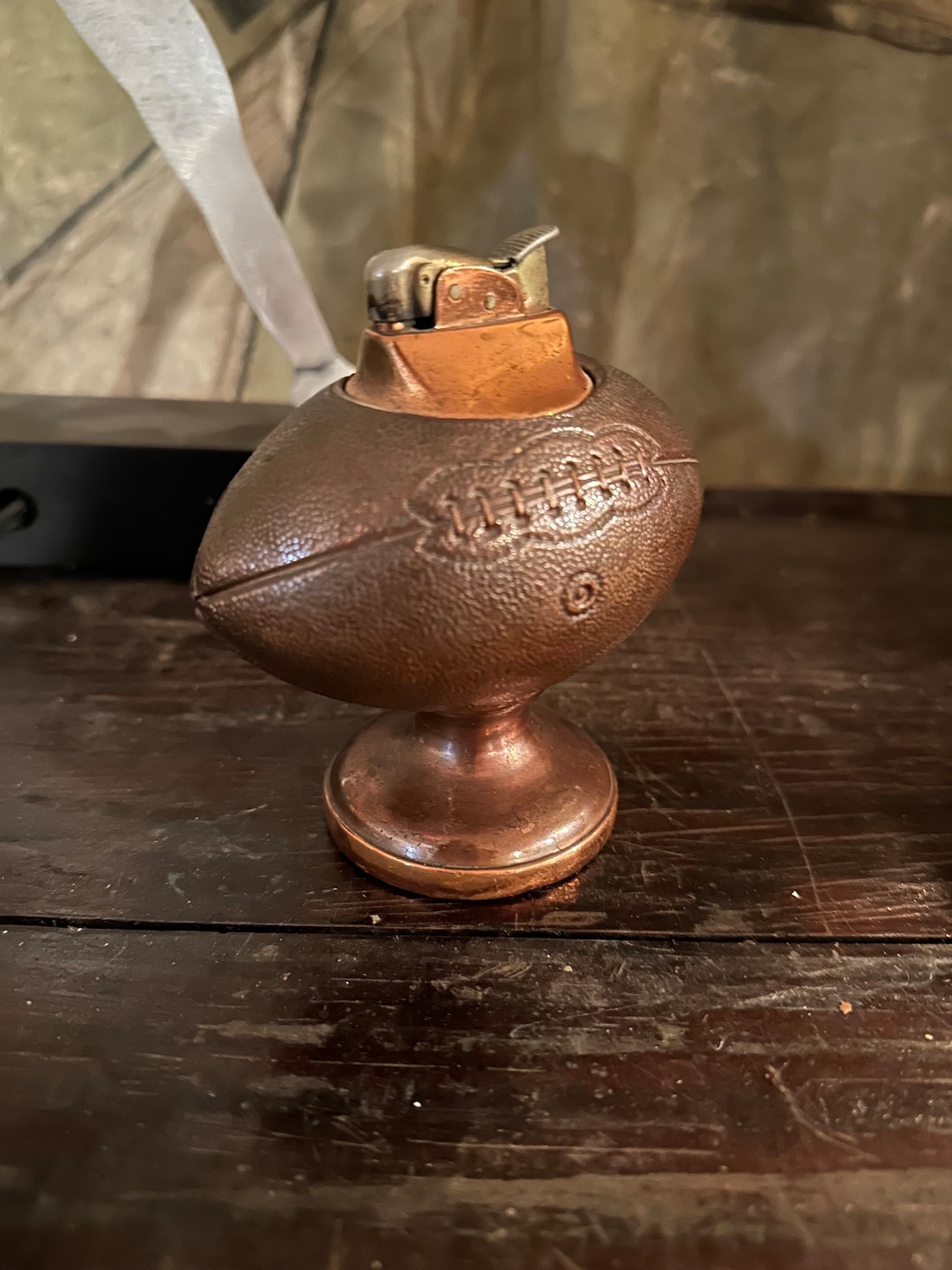 Antique 1940s Art Deco Football Lighter NFL High School - Etsy