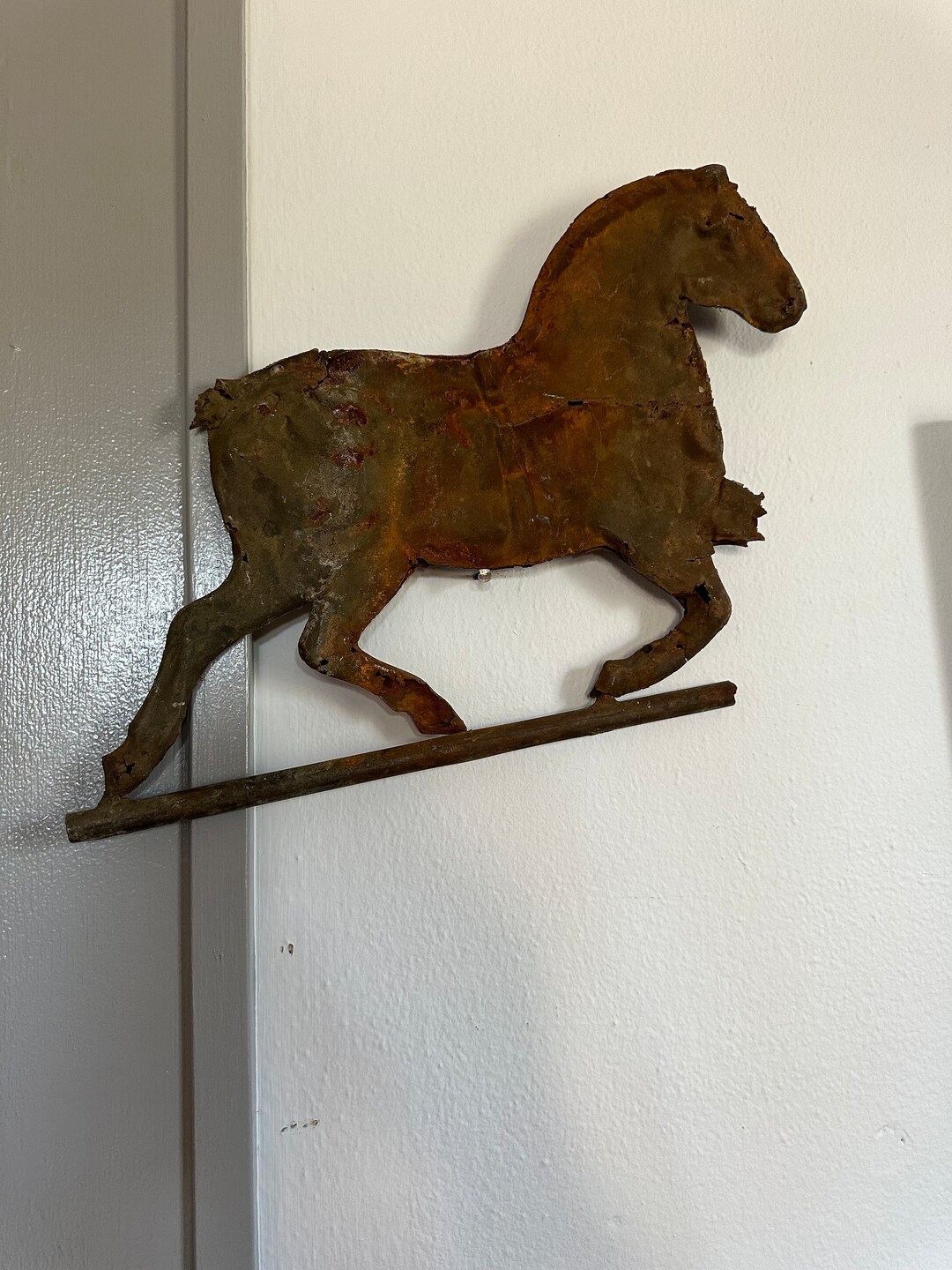 Rare Original 1890s Copper Horse Sign Folk Art Weather Western - Etsy