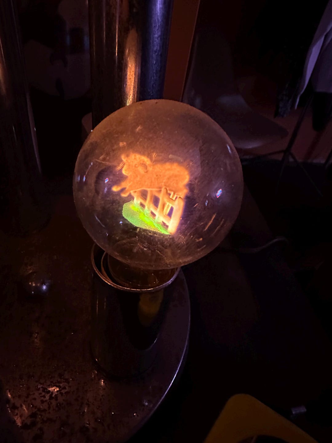 Vintage AEROLUX Nursery Light Bulb Counting Sheep to Go to Sleep Theme ...