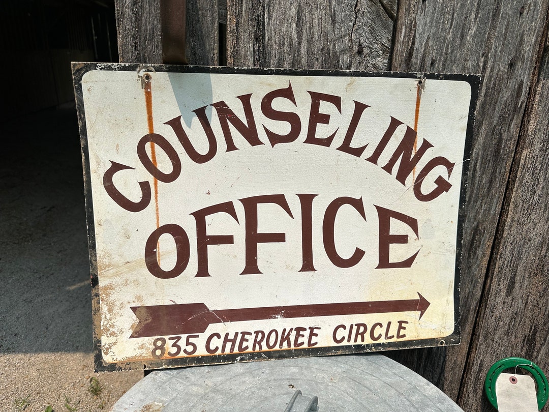 1920s Counseling Arrow Sign Folk Art Trade Advertising Native - Etsy