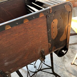 1940s Toledo Steel UHL Ohio Roll Top Desk Table Office Antique ...
