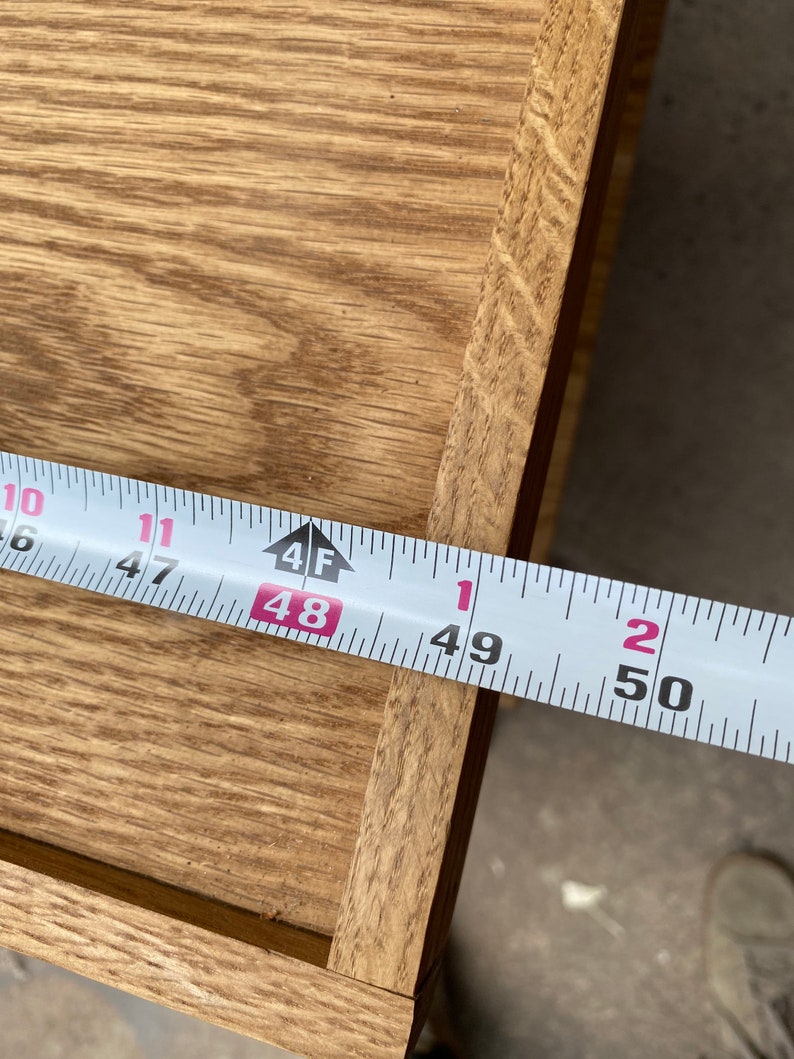 1800s General Store Cast Iron Leg Table Japan Finish Antique Mercantile ...