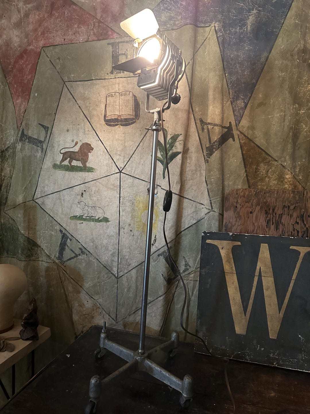 VTG 1950s PHOTOGENIC MACHINE Co Minispot Spotlights Light Lamp Living ...