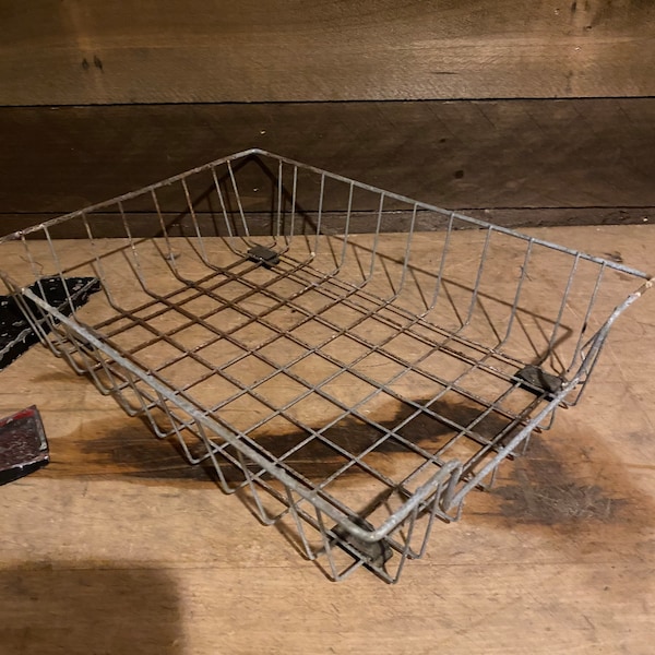 Wire File Basket - Etsy