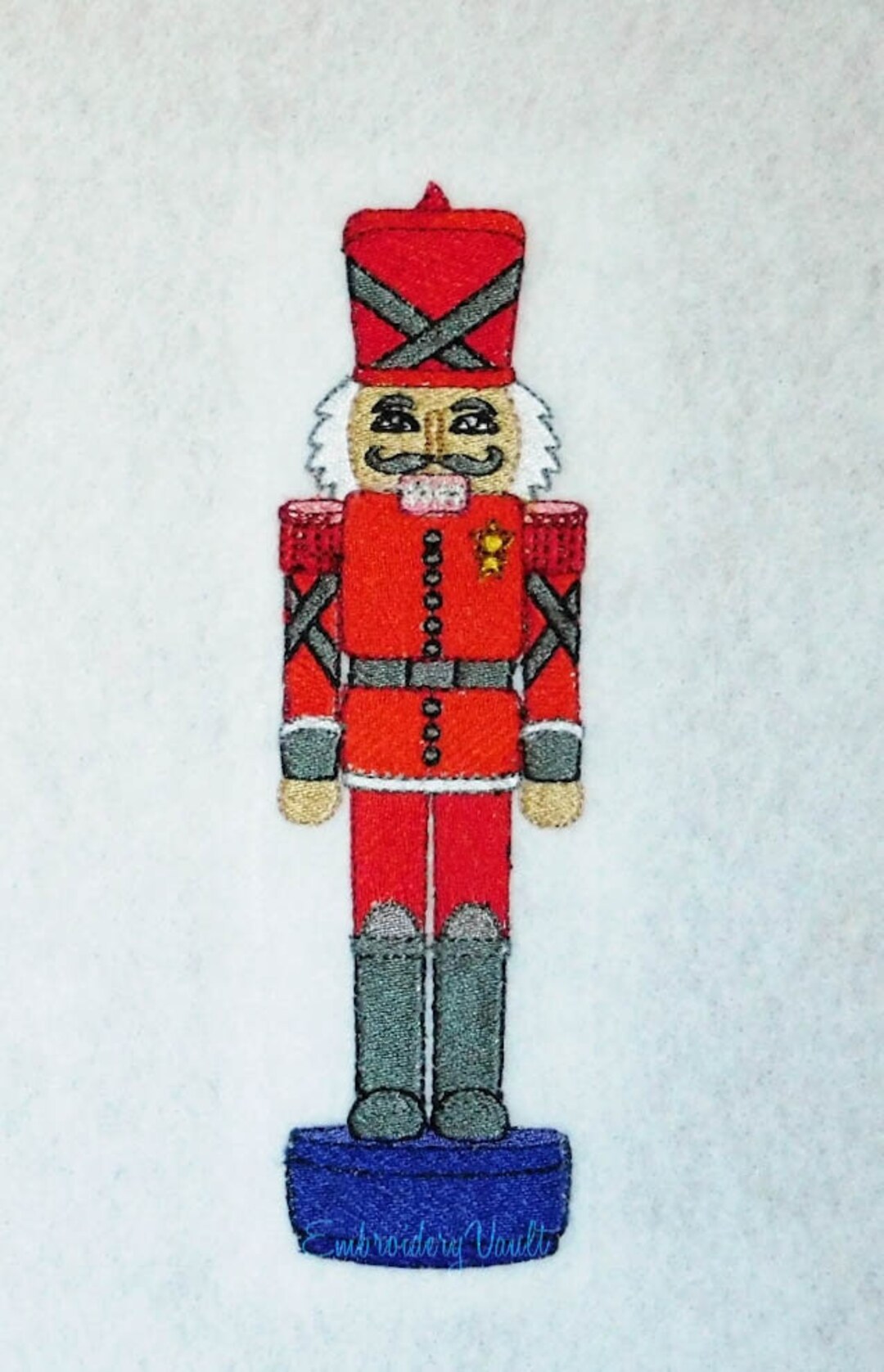 Christmas Nutcracker 4 Embroidery Design, Multiple Formats - Etsy