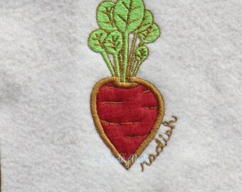 Root Vegetable Parsnip Patch Embroidery Design Multiple | Etsy