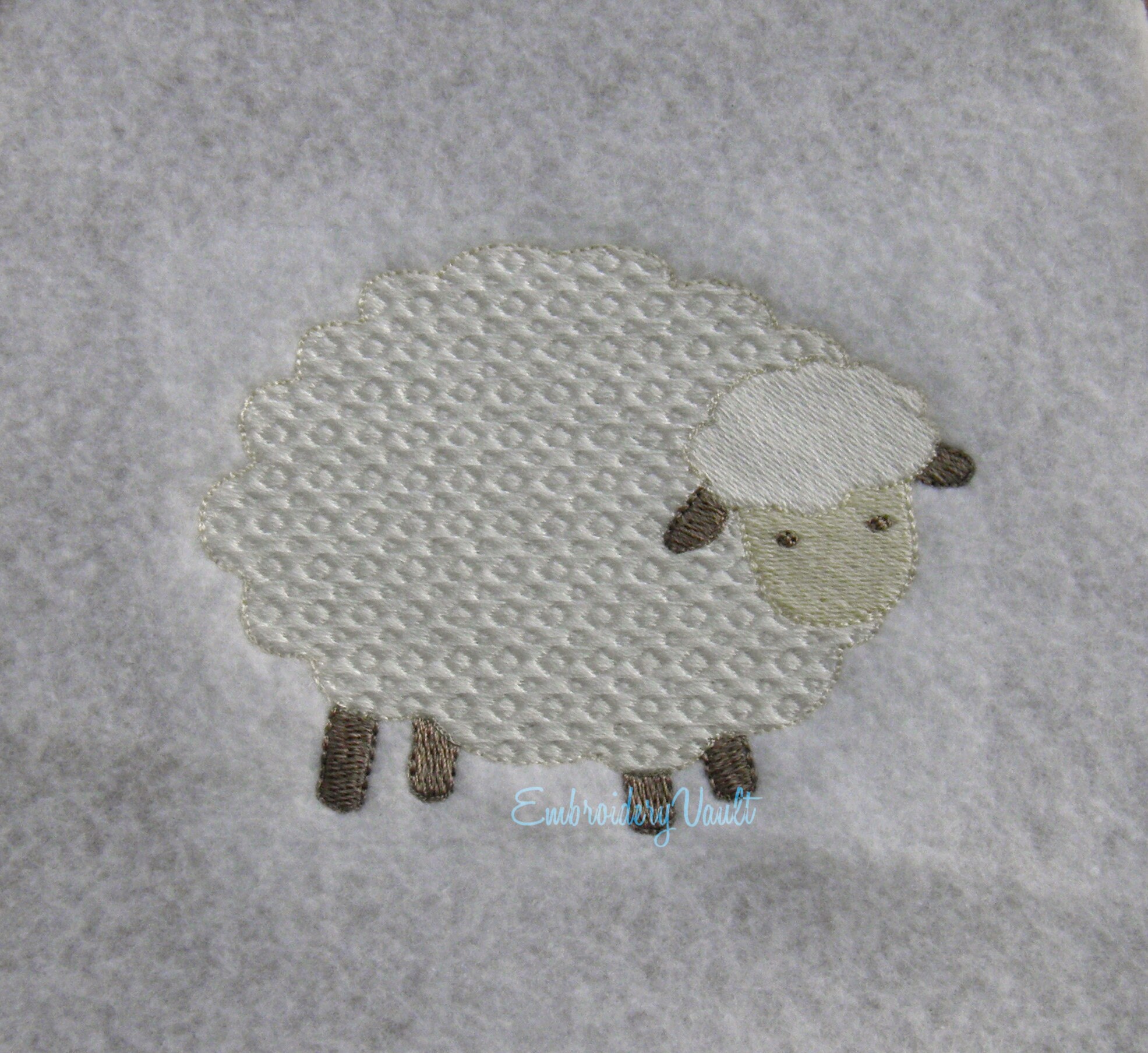 Baby Lamb Embroidery Design, Multiple, Formats, Nursery, Sheep - Etsy