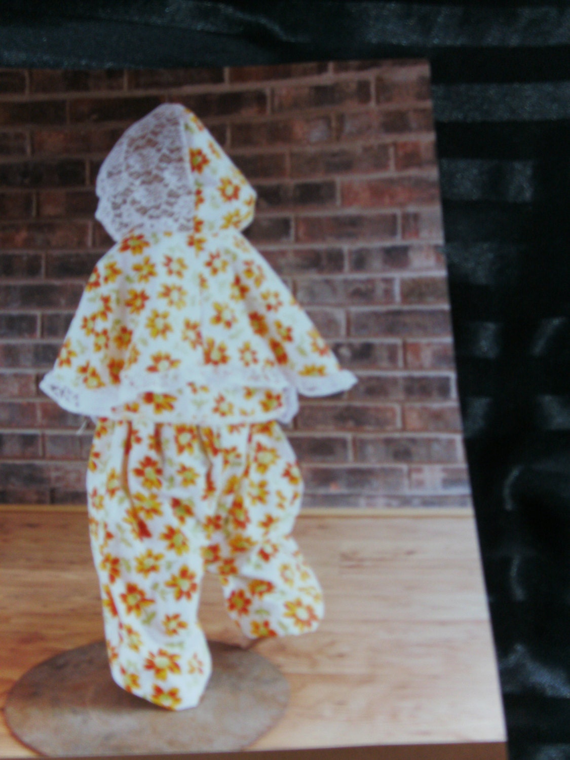 Be-spoke Fairy Tale Princess Orangette Hooded Poncho 18 Mnths - Etsy