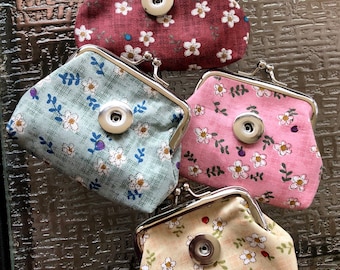Snap coin purse | Etsy