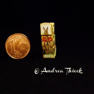 Miniature Funny Cubes, Cubes Amusants With Dressed Animals - Etsy