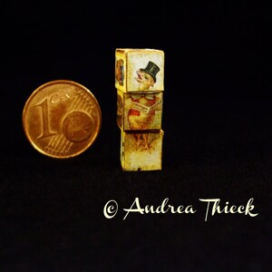 Miniature Funny Cubes, Cubes Amusants With Dressed Animals - Etsy