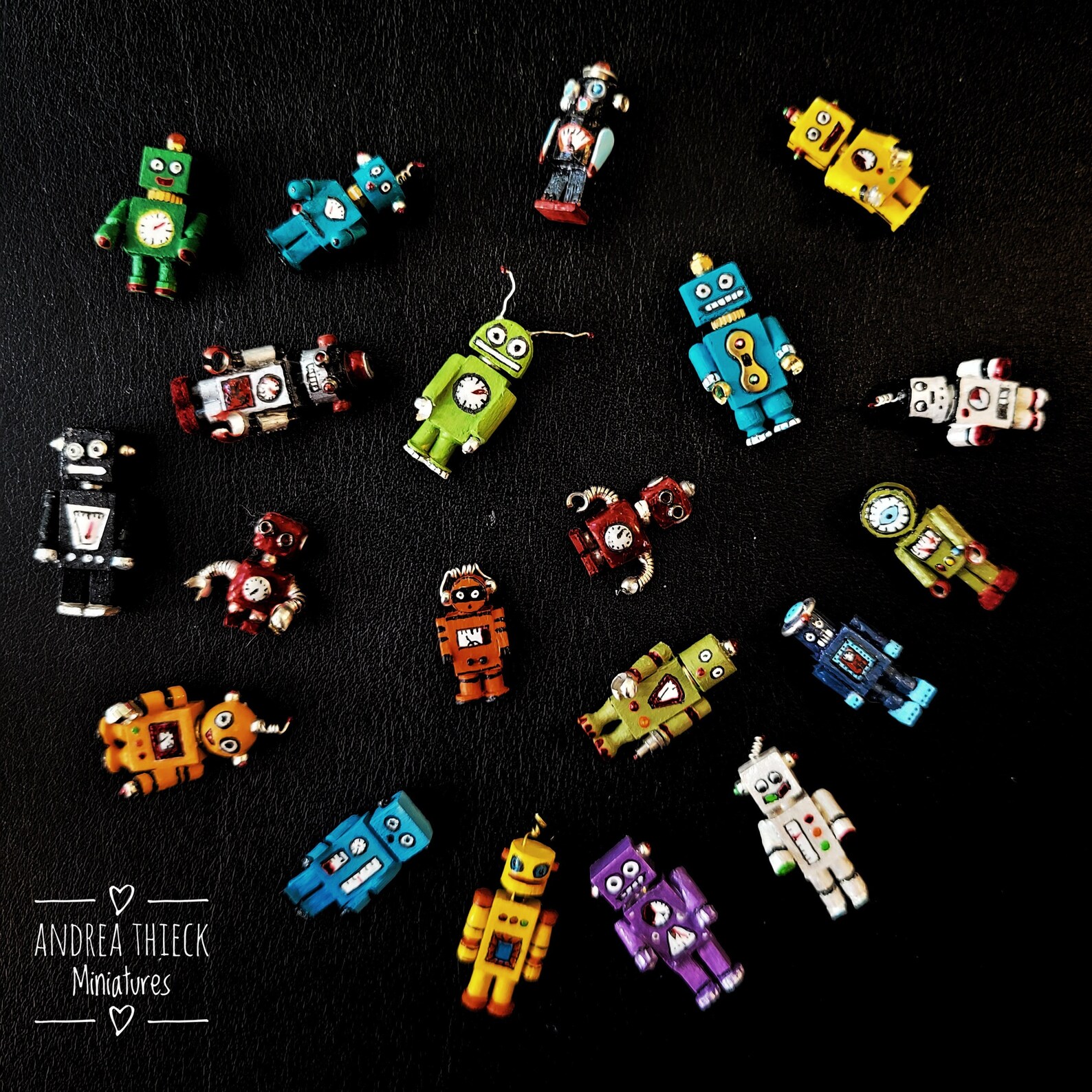 Miniature Robots 1:12 Scale Choose One or More - Etsy