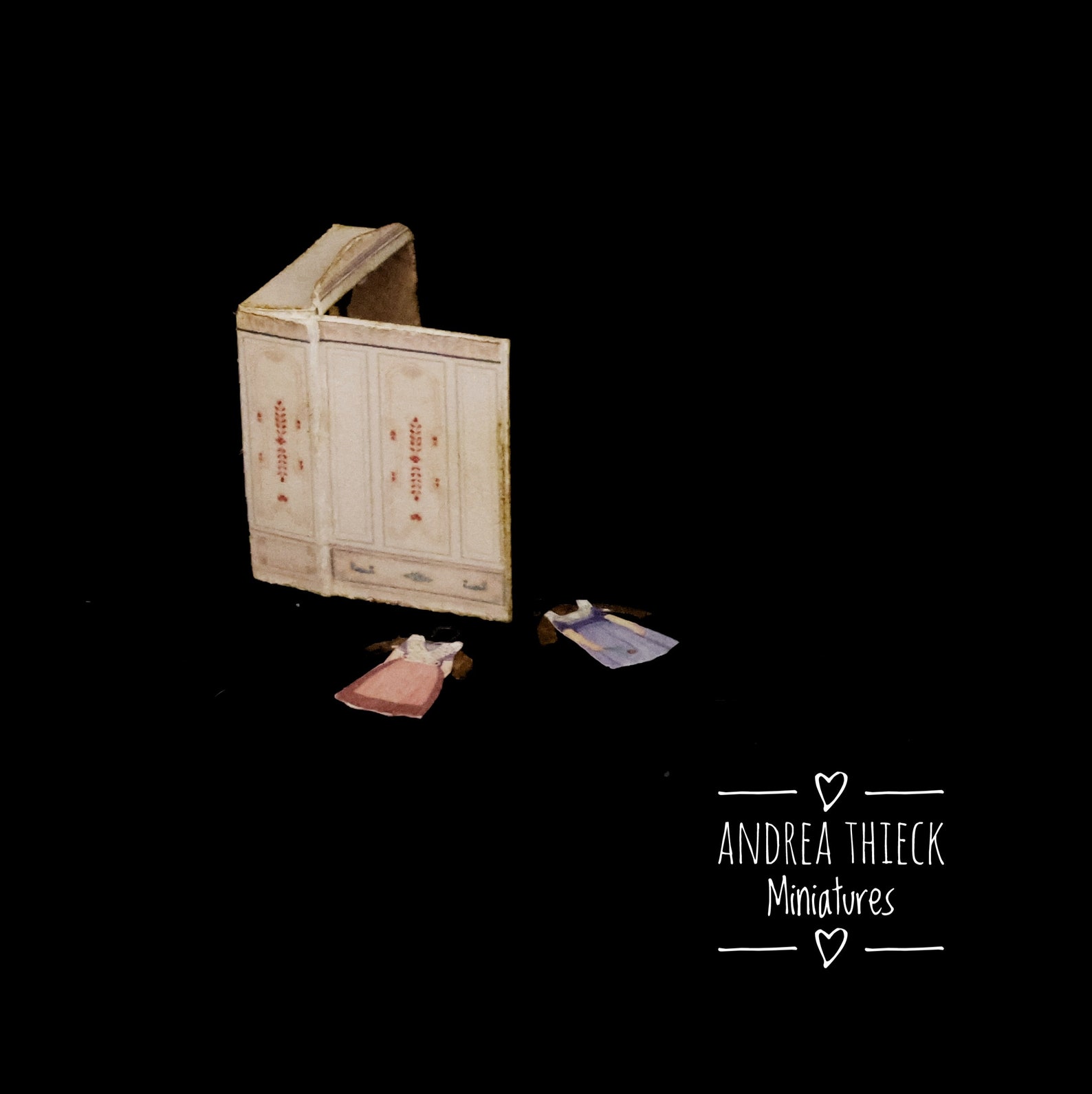 Miniature Paper Doll Wardrobe 1 or 2 OOAK - Etsy