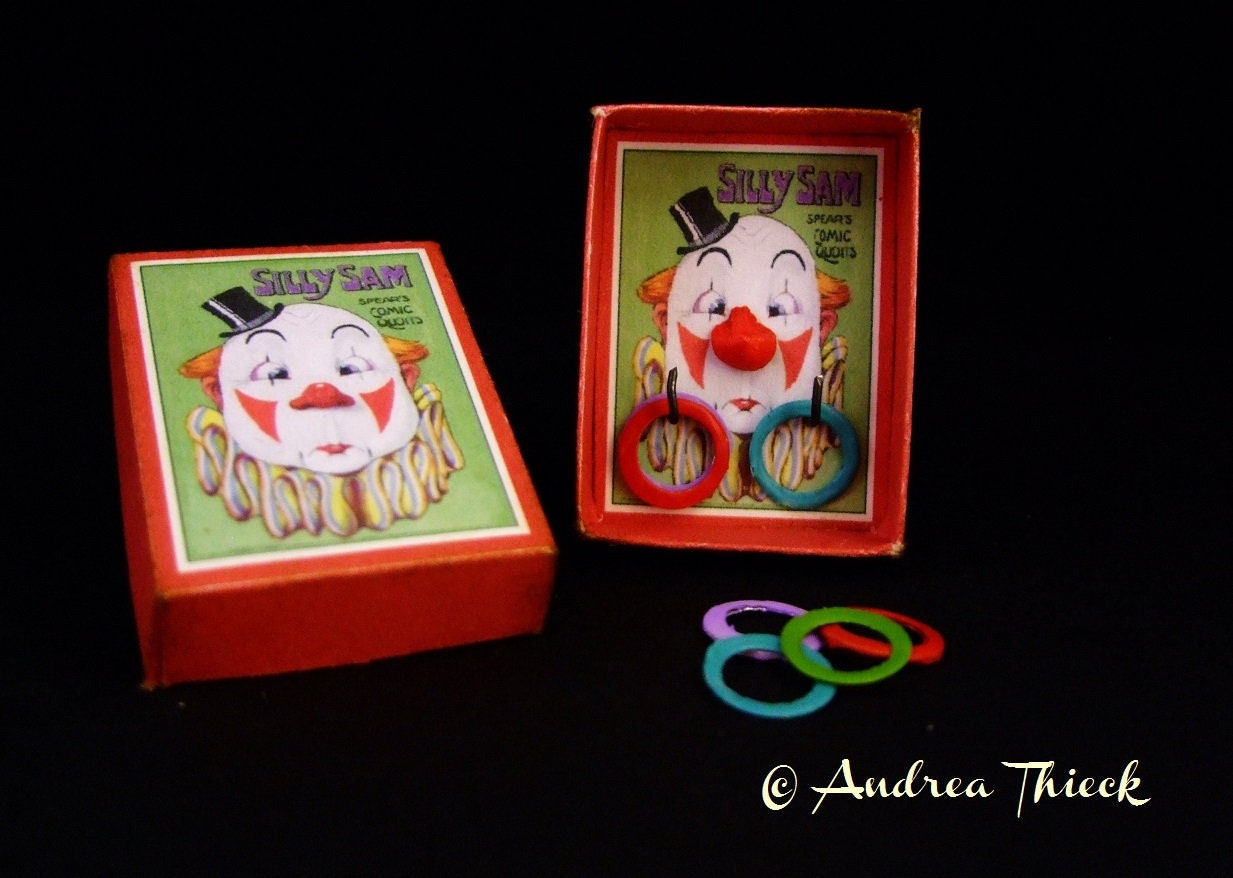 Vintage Toss Game - Silly Sam / Der Dumme August / Mike Murphy ...