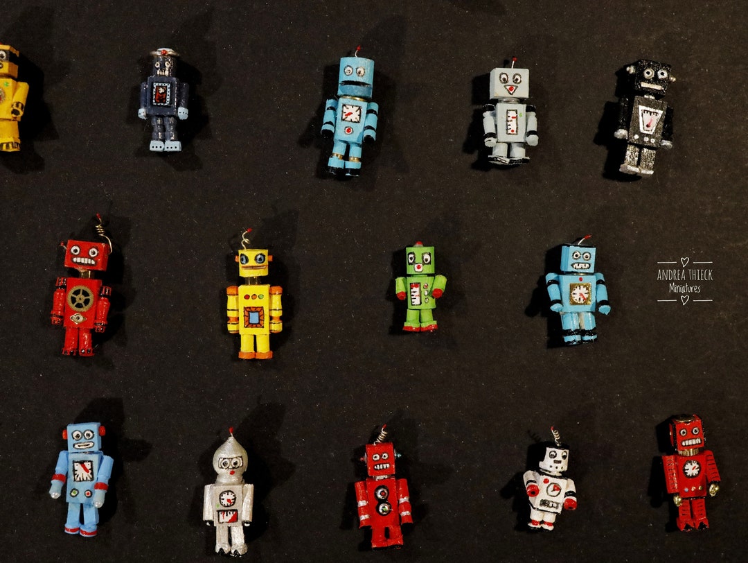 Miniature Robots 1:12 Scale - Choose One or More - Etsy