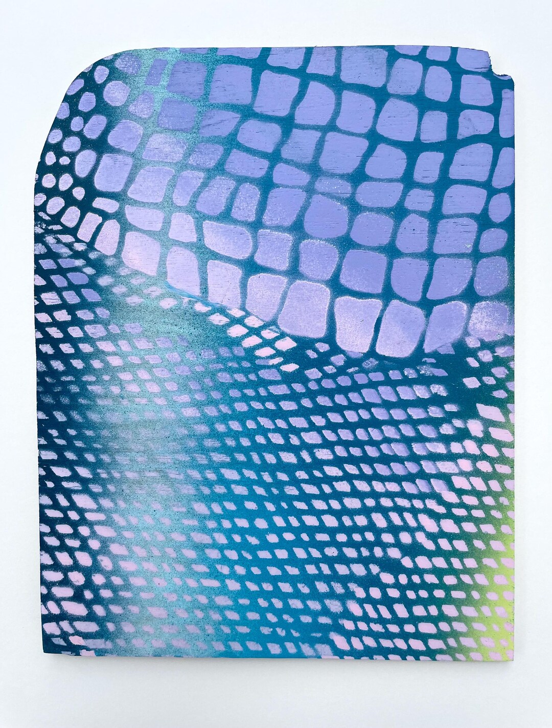 Snake Gator Animal Pattern Ombré Fade Wall Art - Etsy