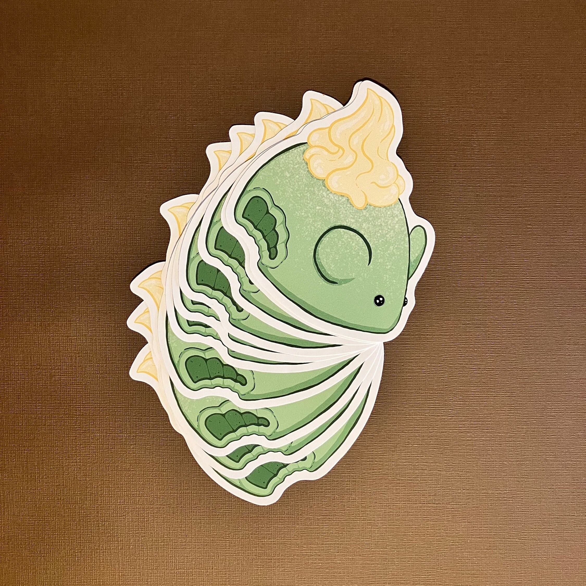 Matcha Mochi Mouse Sticker Japanese Green Tea Inspired Little - Etsy