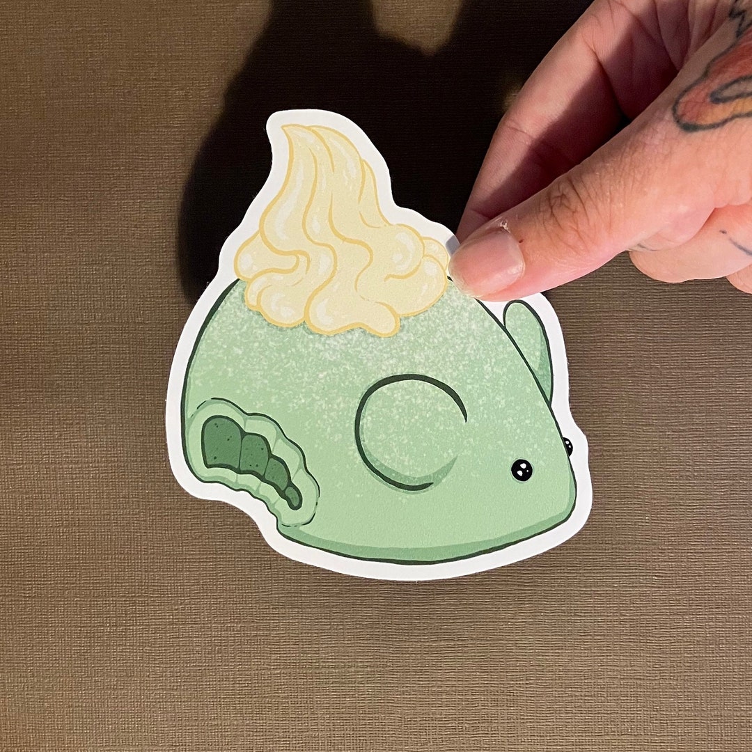 Matcha Mochi Mouse Sticker Japanese Green Tea Inspired Little - Etsy