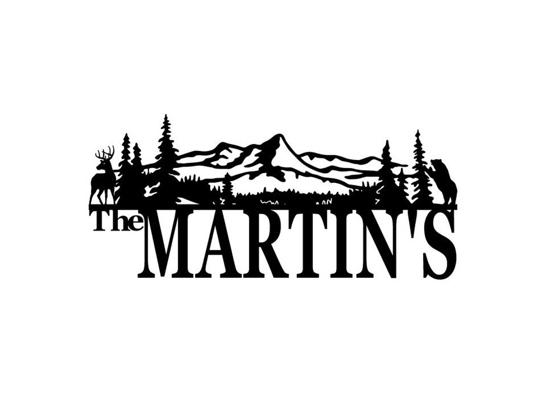 Personalized Name Metal Sign Custom Metal Name Sign - Etsy